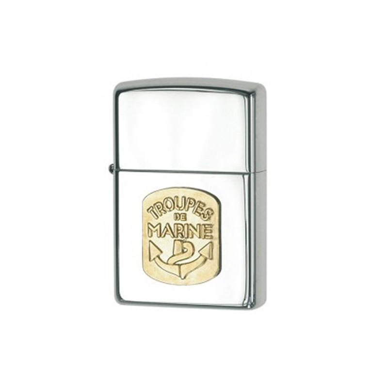 BRIQUET ZIPPO AVEC INSIGNE surplus militaire armurerie LOOK KAKI Var ...